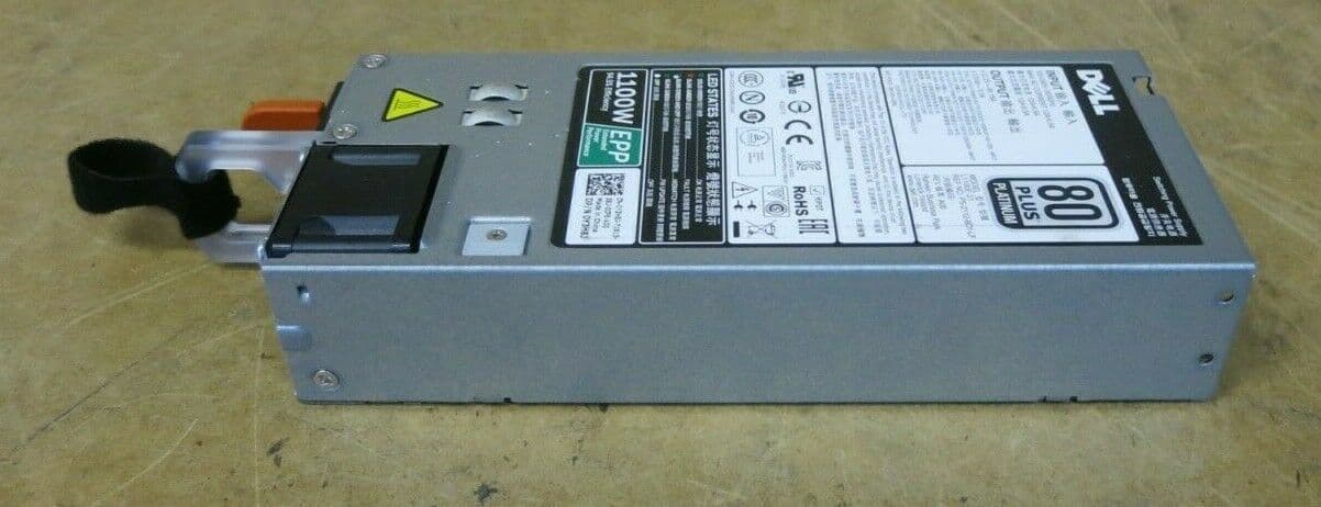 Dell Power Supply Y3H8J 1100W 200-240V 80 Plus Platinum For Dell R630 ...
