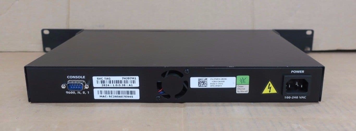 Dell PowerConnect 2824 24-Port Gigabit Ethernet 2 Combo SFP Ports ...