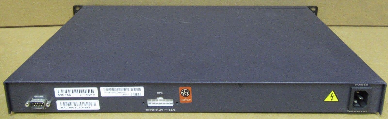 Dell PowerConnect 3448 48x Port Fast Ethernet Network Switch 1U L3 2x ...