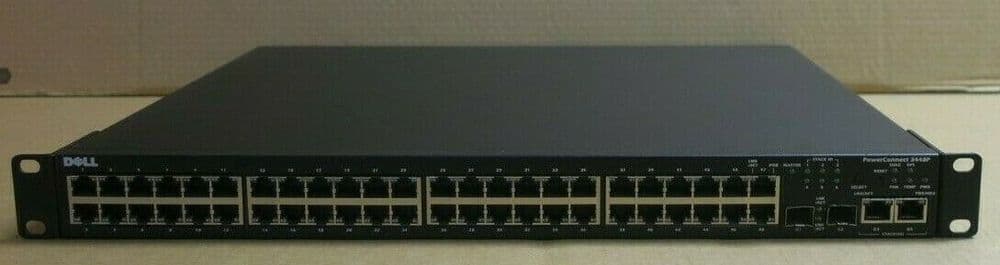 Dell PowerConnect 3448P 48-Port PoE Managed Fast Ethernet Network ...