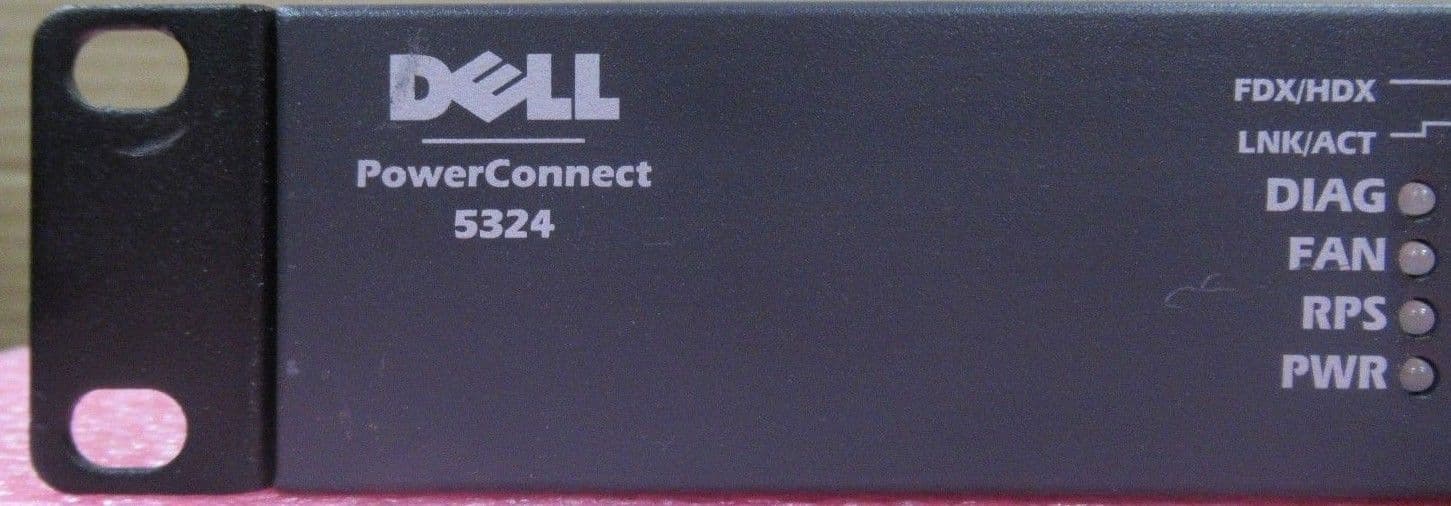 Dell PowerConnect 5324 24x Gibabit Ethernet L3 1U 4 Combo SFP Switch HC276