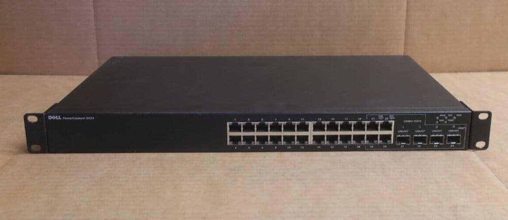 Dell PowerConnect 5424 Managed 20x 1GbE RJ45 4x RJ45/SFP 1U L2 Switch ...