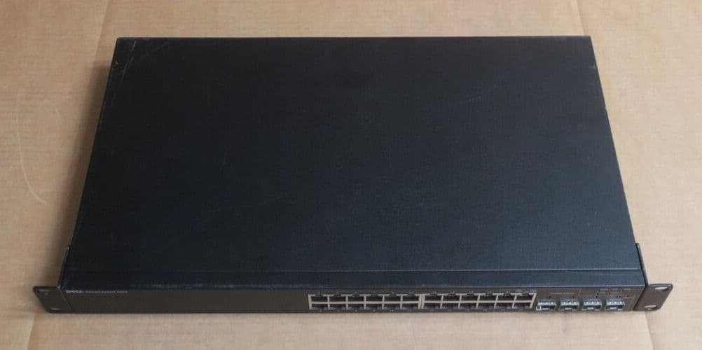 Dell PowerConnect 5424 Managed 20x 1GbE RJ45 4x RJ45/SFP 1U L2 Switch ...