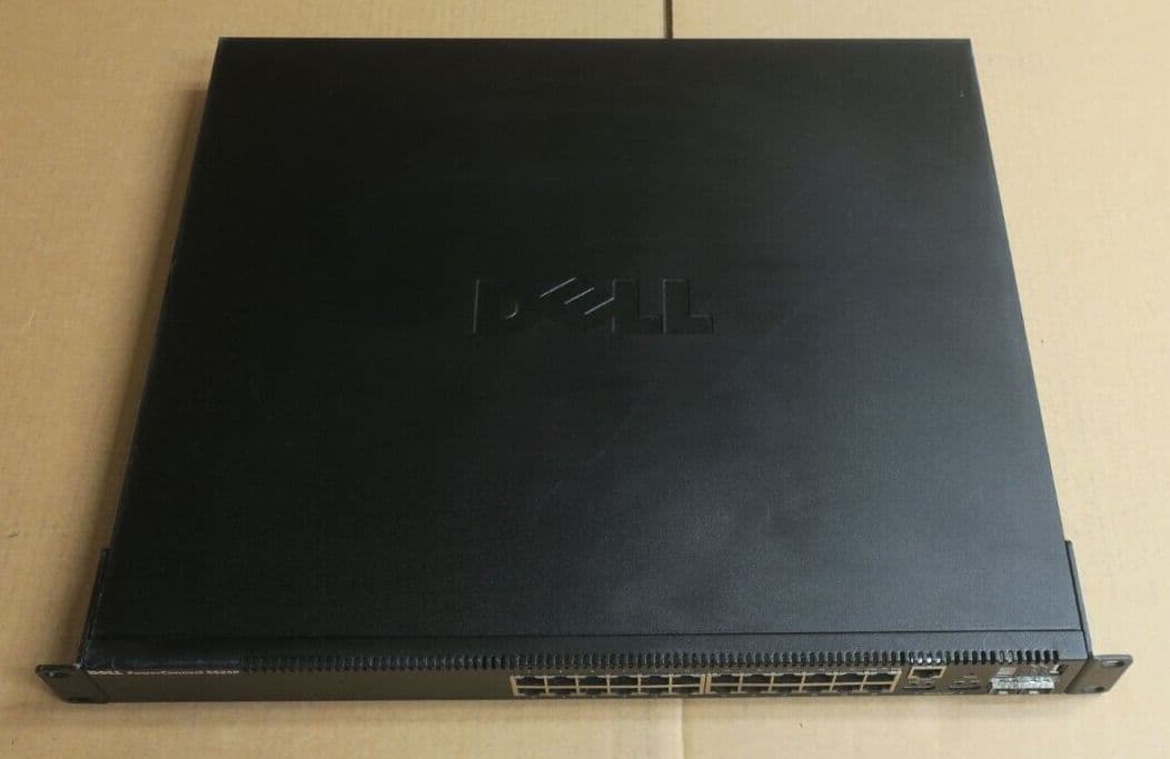 Dell PowerConnect 5524P 24x 1GbE RJ45 PoE 2x 10GbE SFP L3 1U Switch 4T7PN