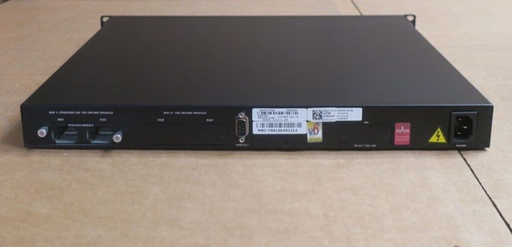 Dell PowerConnect 6224 24x 1GbE RJ45 4x Combo SFP Ports Stacking Module