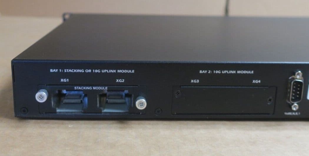 Dell PowerConnect 6224 24x 1GbE RJ45 4x Combo SFP Ports Stacking Module