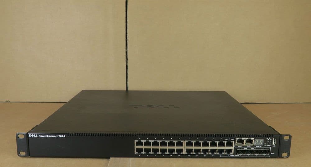 Dell PowerConnect 7024 24 Port Gigabit Managed Ethernet Switch F14WF