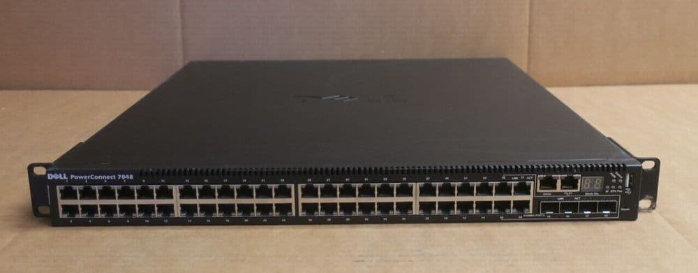 Dell PowerConnect 7048 48x 1GbE RJ45 4x Combo 1GbE RJ45/SFP L3 1U Switch