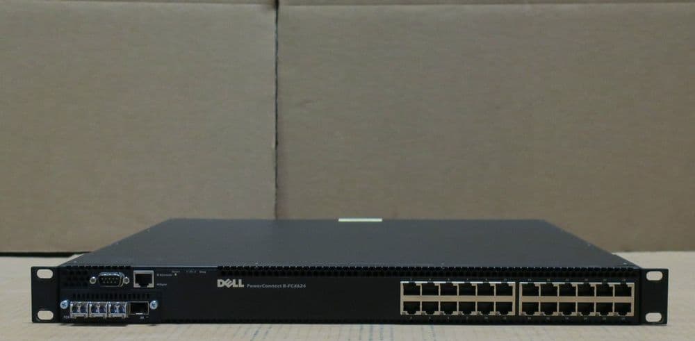 Dell PowerConnect B-FCX624 - 24 Port Ethernet Rackmount Network Switch ...