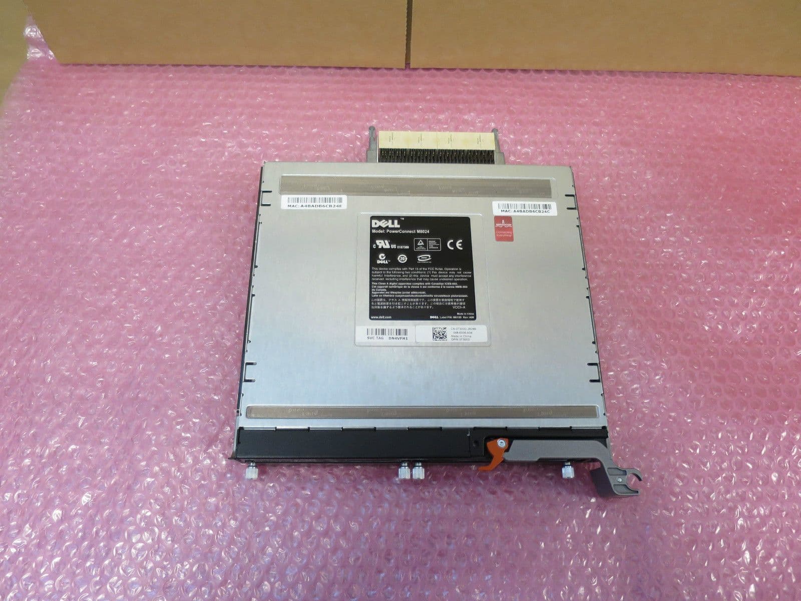 Dell PowerConnect M8024 24 port 10GbE 10 Gigabit Switch for M1000e W9XC3