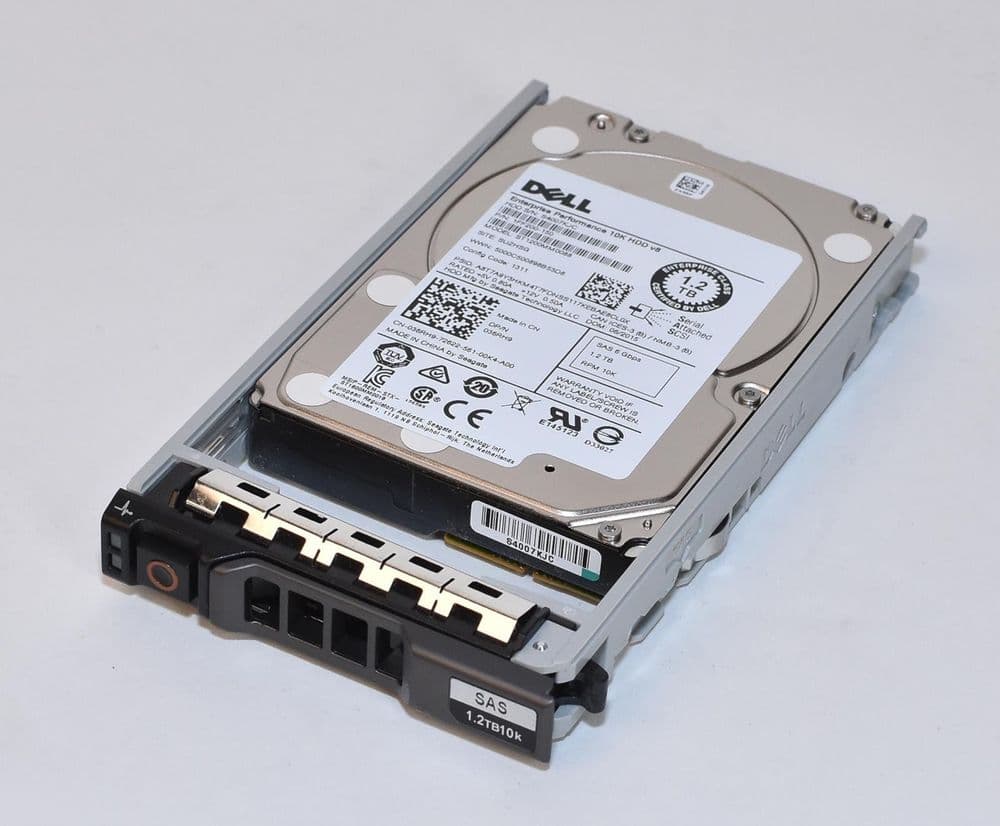 Dell PowerEdge 1 2TB 2 5" SAS 10K HDD In Caddy pn 36RH9 for PowerEdge ...