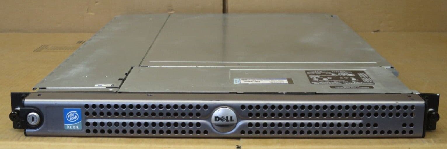 Dell Poweredge 1750 2 x Intel Xeon SL6VN 2 80GHz 2Gb 3 x 73GB HDD 1U ...