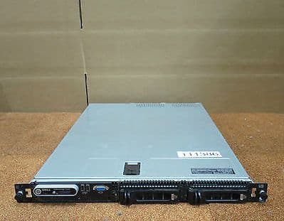 Dell Poweredge 1750 2x Xeon Dual Core 2 80GHz 4GB 2x 73GB 10K SAS 1U ...