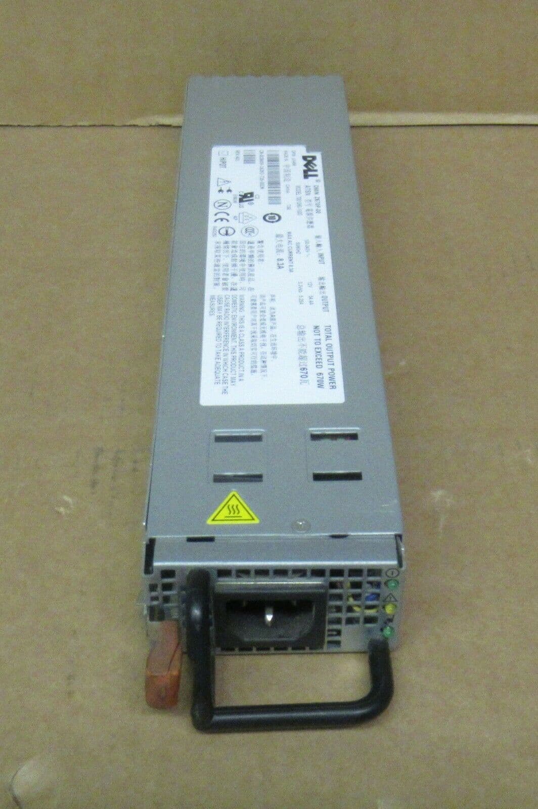 Dell PowerEdge 1950 Hot Swap 240V 670W Redundant Power Supply UX459