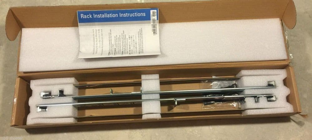 Dell PowerEdge 1U R210 R220 R410 R320 R420 Rack Mount Rail Kit C597M ...