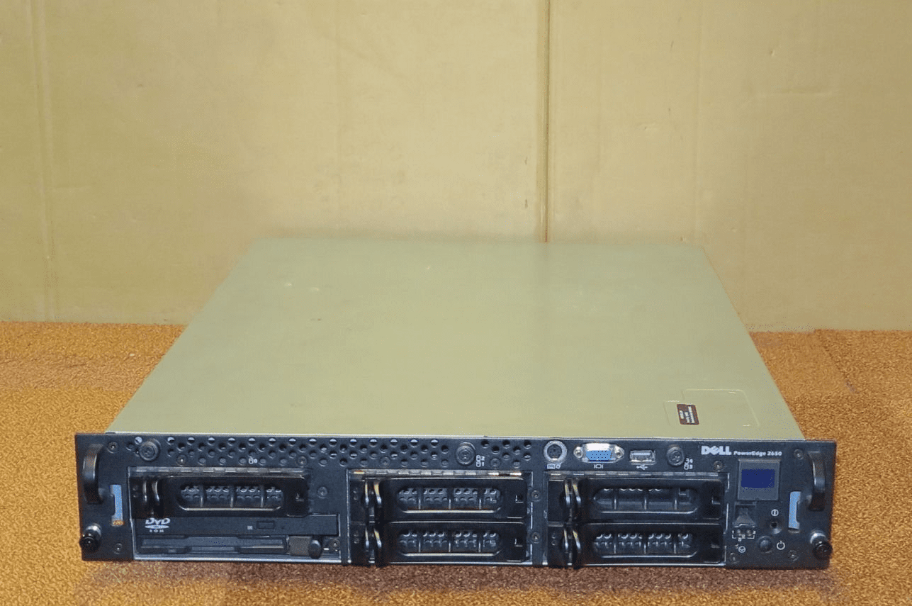 Dell PowerEdge 2650 1x 2 80GHz XEON 4Gb RAM 2U Rack Mount Server 1x ...