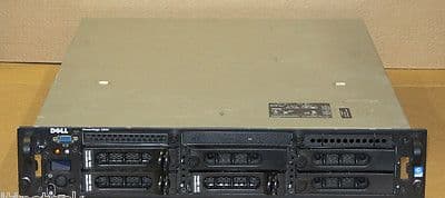 Dell PowerEdge 2850 2 x Xeon 3 2GHz 4 x 146Gb 4Gb RAM 2u Rack Server