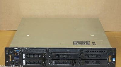 Dell PowerEdge 2850 2x Xeon DUAL-CORE 2 8GHz 4x 146Gb 2x 73Gb 4Gb RAM ...