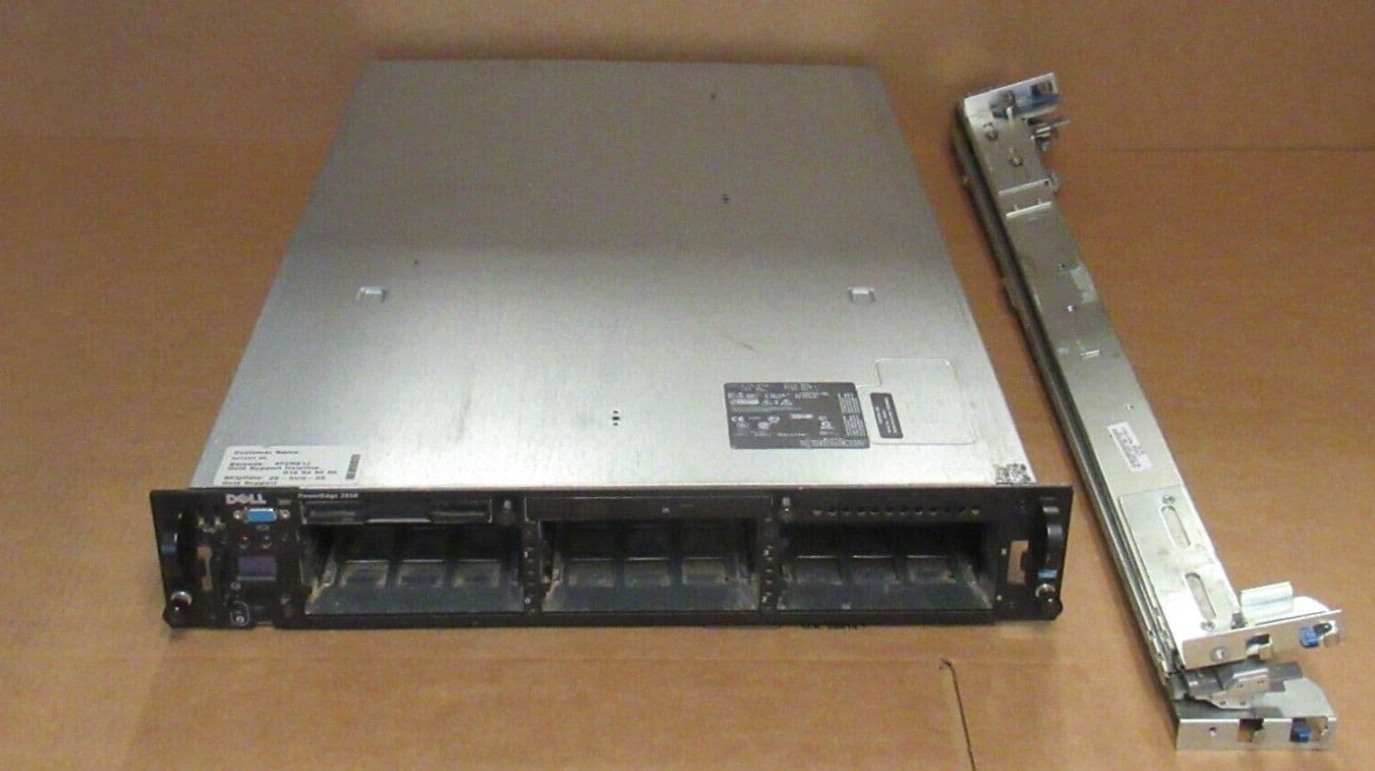 Dell PowerEdge 2850 6-Bay 2x Intel Xeon 3 20GHz CPU 4GB RAM 2U Rack Server