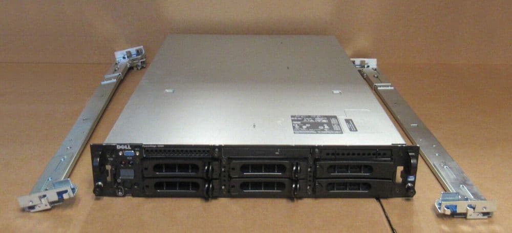 Dell PowerEdge 2850 6-Bay Intel Xeon 2 80GHz CPU 2GB RAM 144GB HD 2U ...