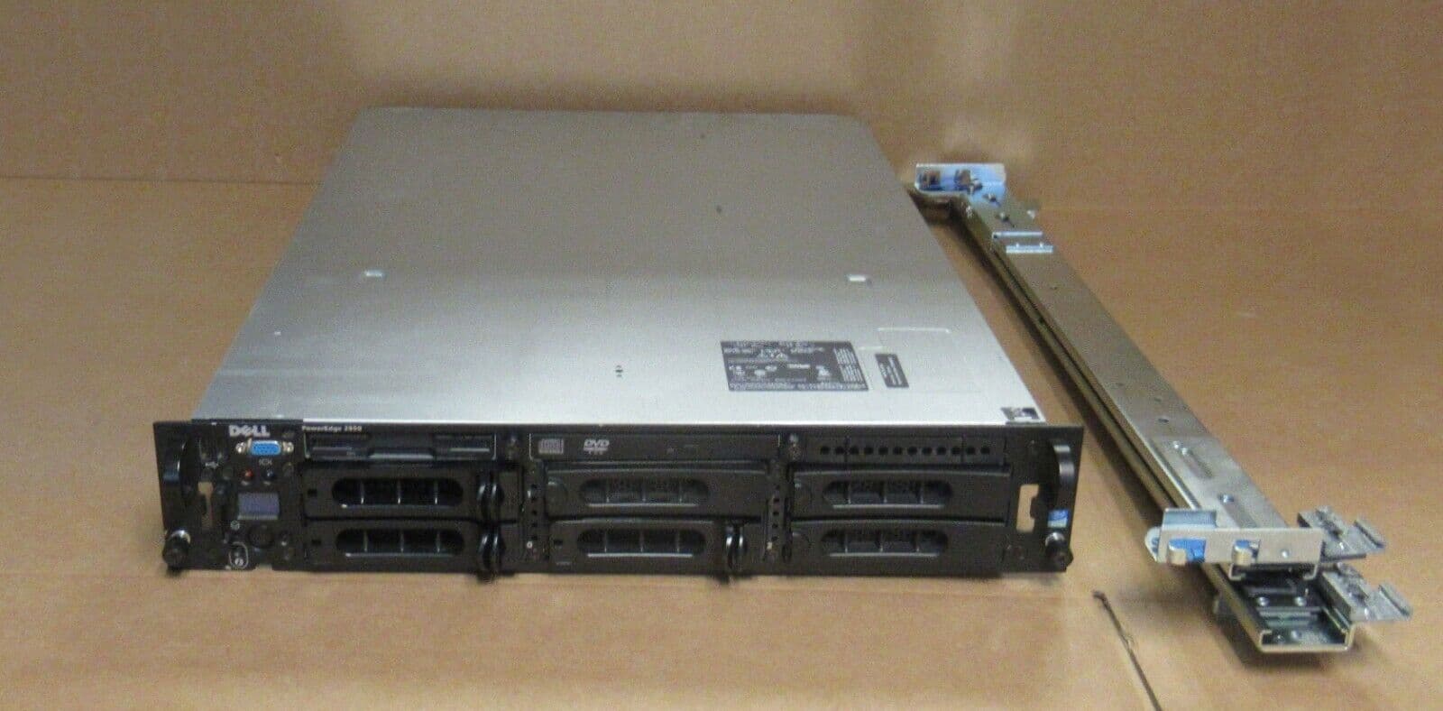 Dell PowerEdge 2850 6-Bay Intel Xeon 3 6GHz CPU 10GB RAM 3x 146GB HDD ...