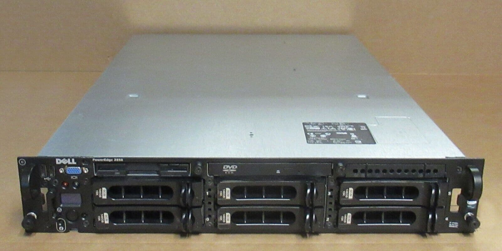 Dell PowerEdge 2850 XEON CPU 2GB RAM 6x 146GB HDD 2U Rackmount Server
