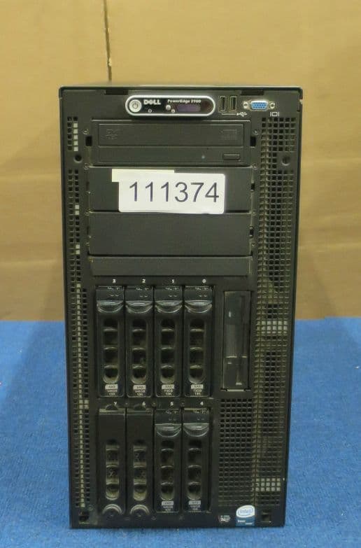 Dell PowerEdge 2900 2 x Xeon 5130 Dual Core 2 00GHz 4GB 6 x 146GB Tower ...