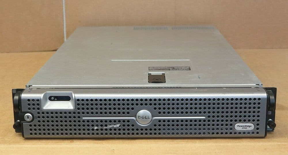 Dell Poweredge 2950 2x 2C 5160 3GHz 4GB Ram 2x 146GB HDD PERC 5i RAID ...