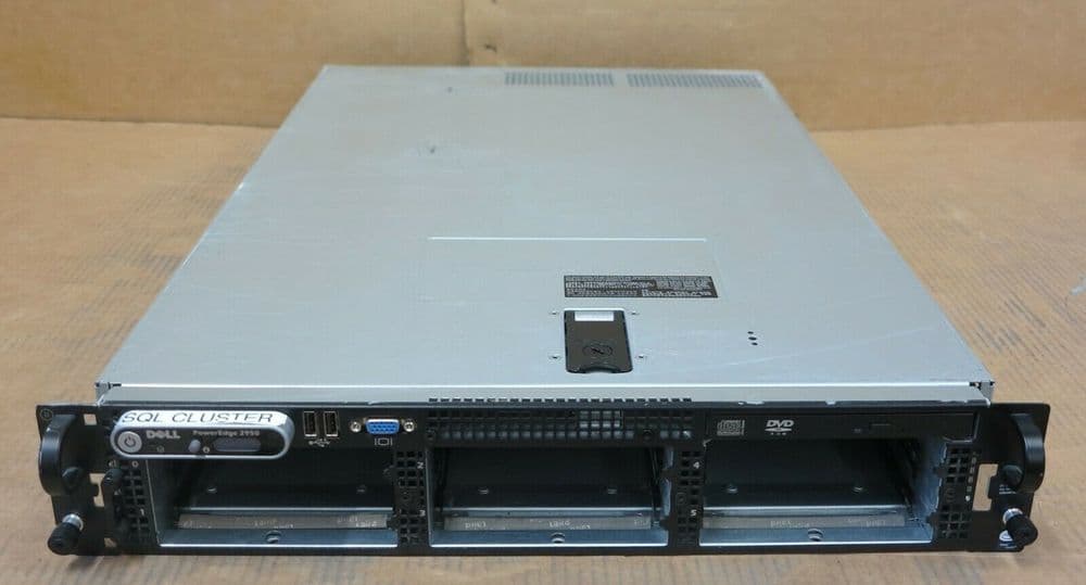 Dell Poweredge 2950 2x 4C E5355 2GHz 32GB Ram 6x 3 5" SAS Bays RAID 2U ...