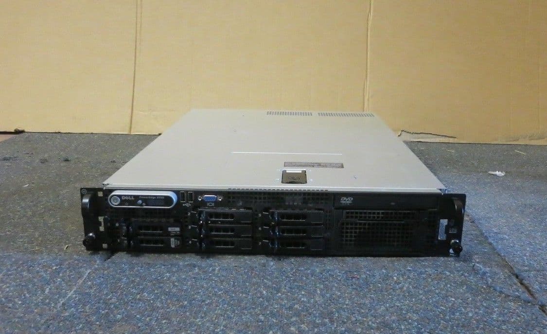 Dell PowerEdge 2950 Server RAID Controller Intel XEON 2 50GHz 2 x 73GB ...