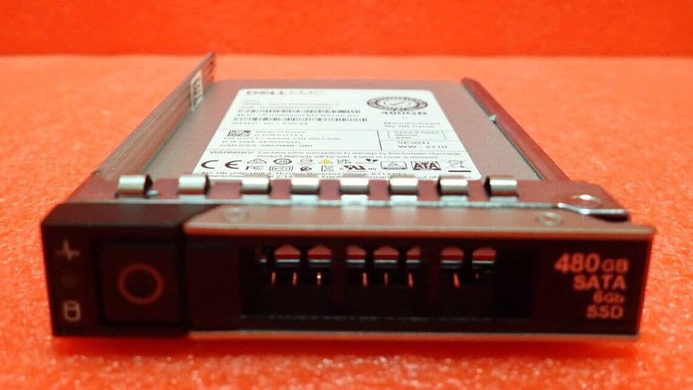 Dell PowerEdge 480GB 2 5" SATA 6Gb/s TLC Mixed Use SSD J1TYJ ...
