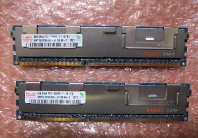 Dell PowerEdge 8GB 2 x 4GB PC3-8500R memory R710 R610 R410 M710 others