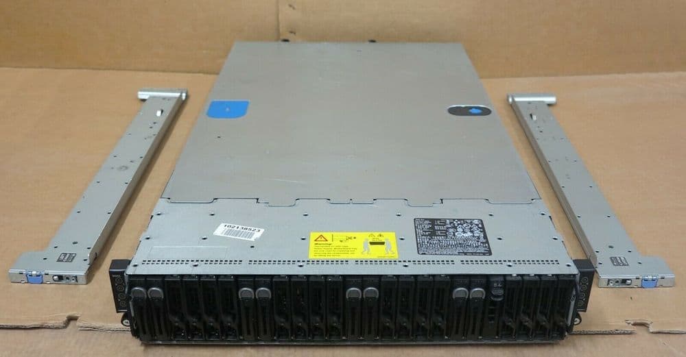 Dell PowerEdge C6220 24-Bay Node Server 4x Nodes 8x E5-2630Lv2 2 4GHz ...