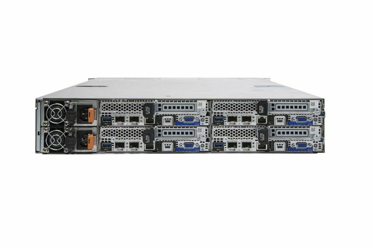 Dell PowerEdge C6300 Node Server 4x C6320 W/ 2x 14C E5-2660v4 64GB Ram ...
