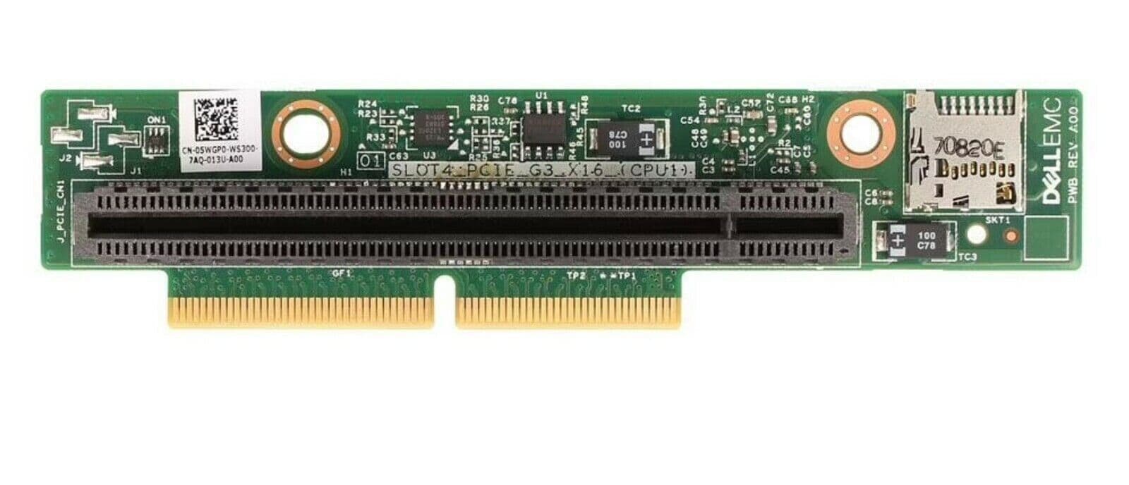 Dell PowerEdge C6420 Riser Card Slot4 PCIe 3 0 x16 CPU1 MicroSD Slot ...