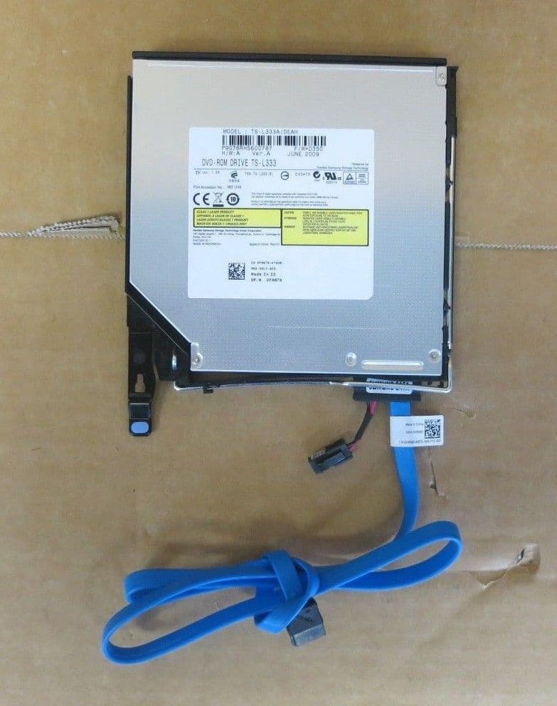 Dell PowerEdge DVD-ROM Drive SATA Slimline FN679 Power Cable HW993