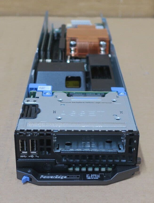 Dell PowerEdge FC430 Blade Server E5-2630v3 16GB RAM 2x 1 8" HDD Bay ...