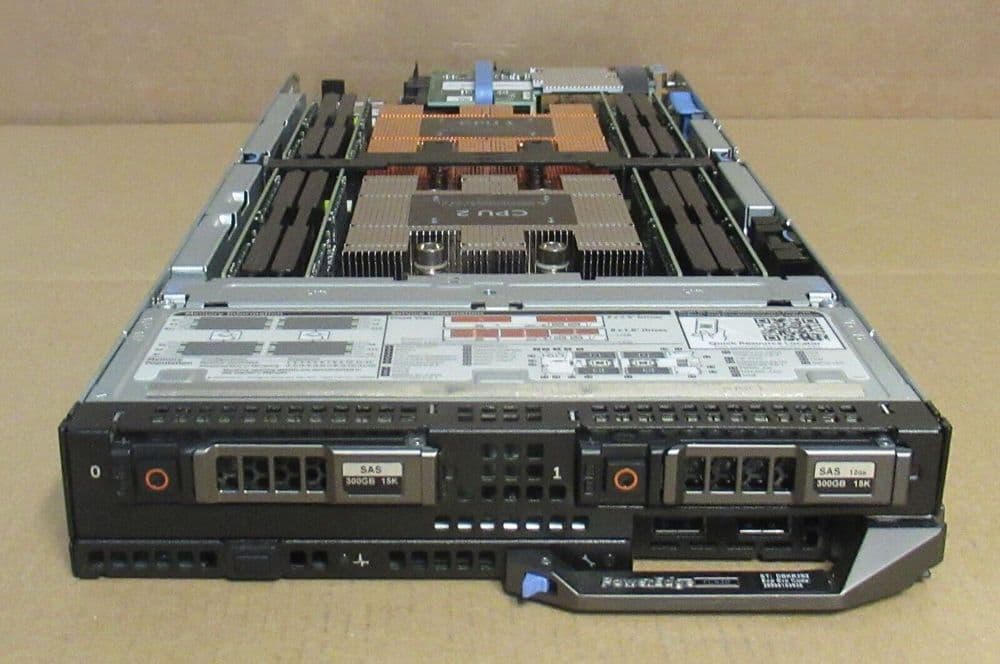 Dell PowerEdge FC630 2x 10-Core E5-2630v4 2 2Ghz 256GB 2x 300GB HDD ...