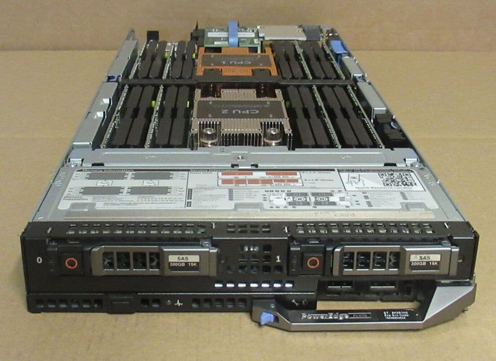 Dell PowerEdge FC630 2x8-Core E5-2667v4 3 2Ghz 256GB 2x 300GB HDD Node ...