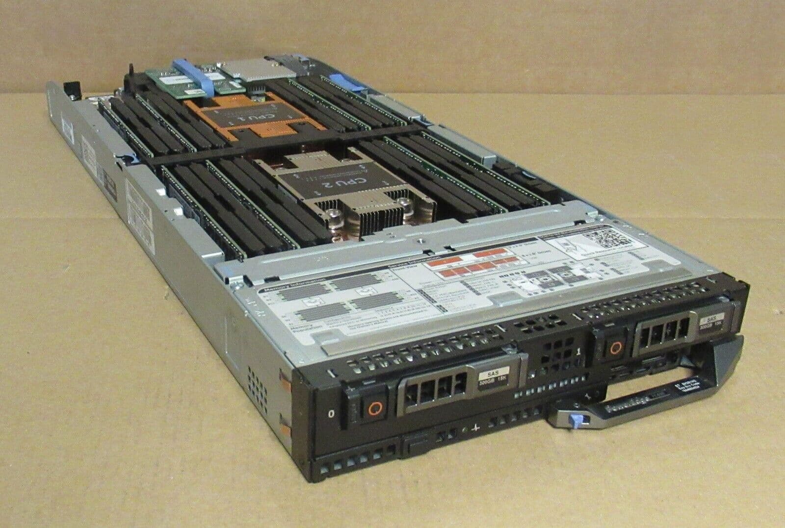 Dell PowerEdge FC630 2x8-Core E5-2667v4 3 2Ghz 256GB 2x 300GB HDD Node ...