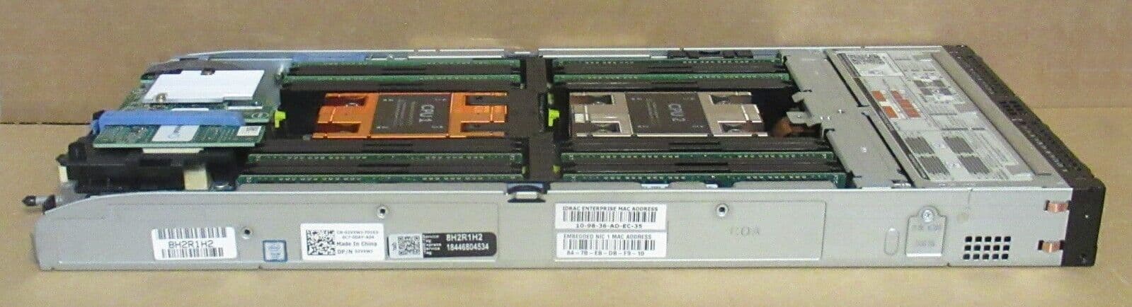 Dell PowerEdge FC630 2x8-Core E5-2667v4 3 2Ghz 256GB 2x 300GB HDD Node ...