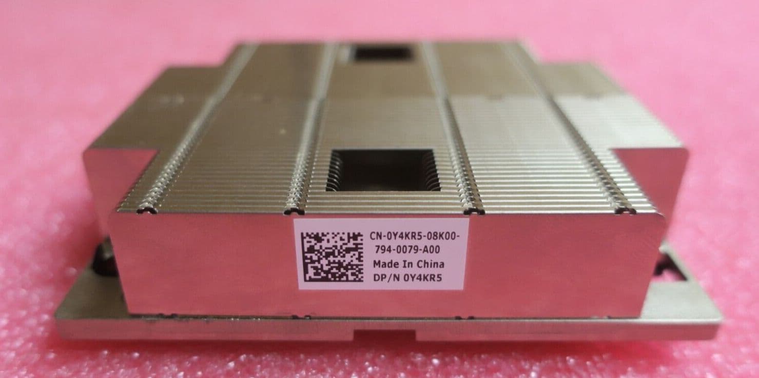 Dell PowerEdge FC640 CPU1 100MM Screw Down CPU Heatsink Y4KR5 CPU ...