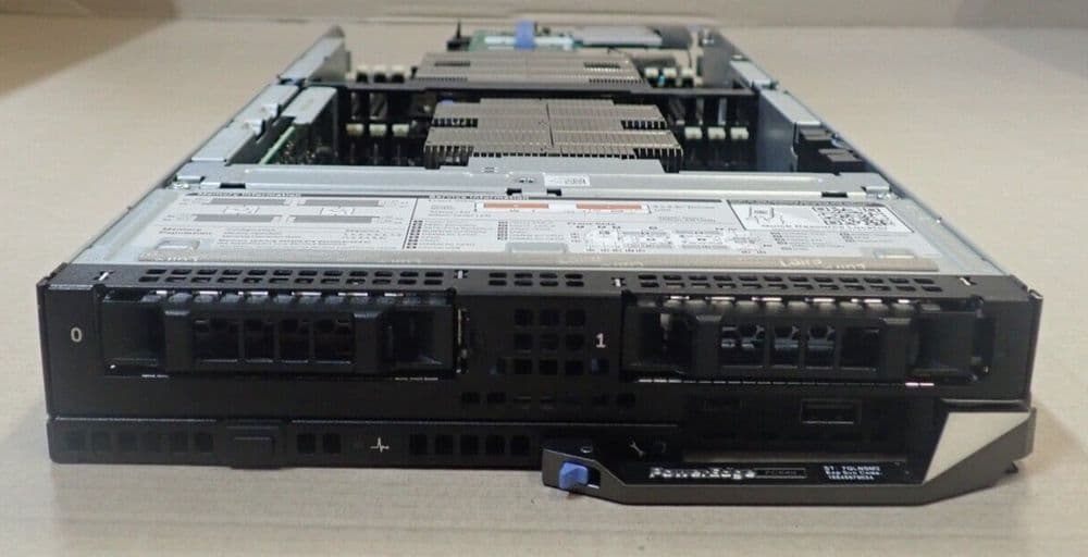 Dell PowerEdge FC640 CTO Up to 2x Intel Scalable CPU 16-DIMM NVMe Blade ...