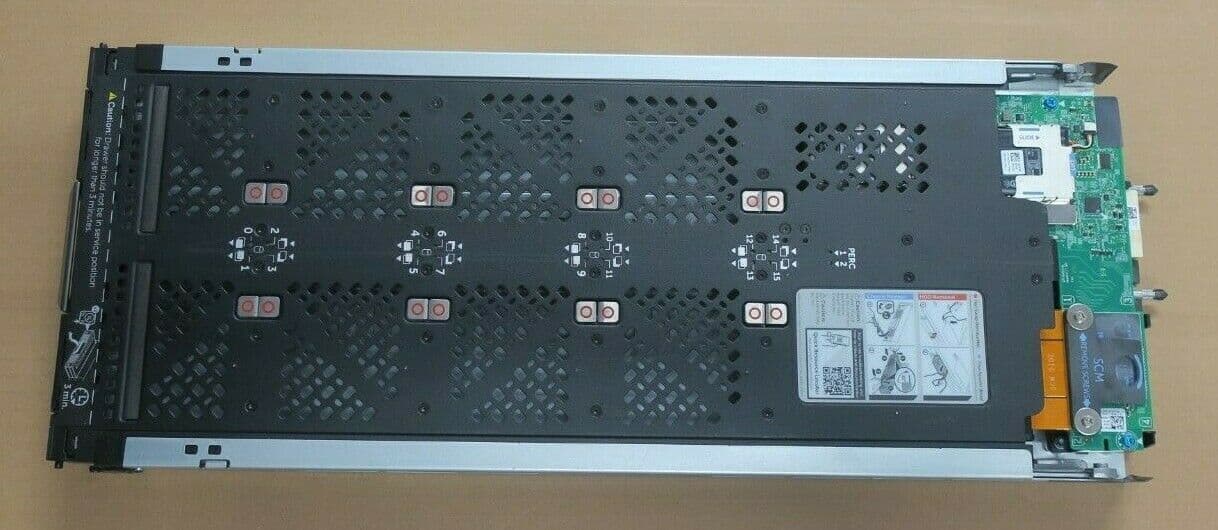 Dell PowerEdge FD332 16x 2 5" Bay Storage Node 16x 1 92TB SSD For FX2 ...