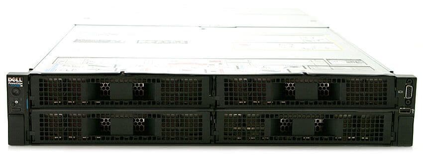 Dell PowerEdge FX2 Unswitched Rackmount 4 Blade Bay Server Enclosure ...
