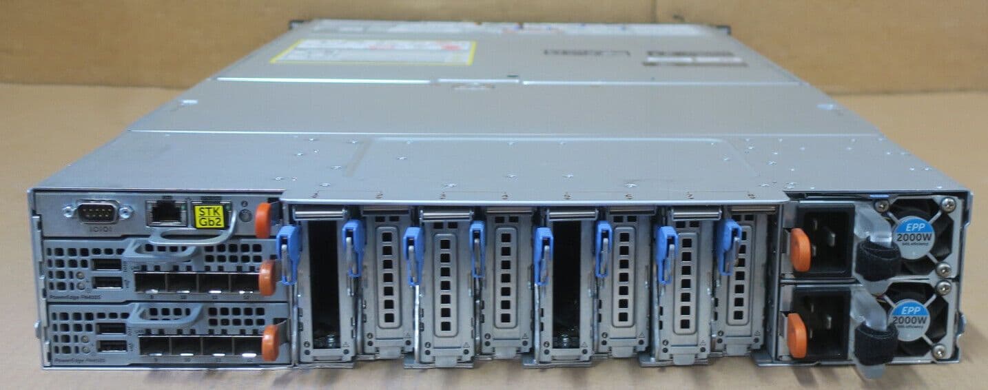 Dell PowerEdge FX2S Switched 6-Slot Chassis 4x FC430 2x FC630 Node Servers