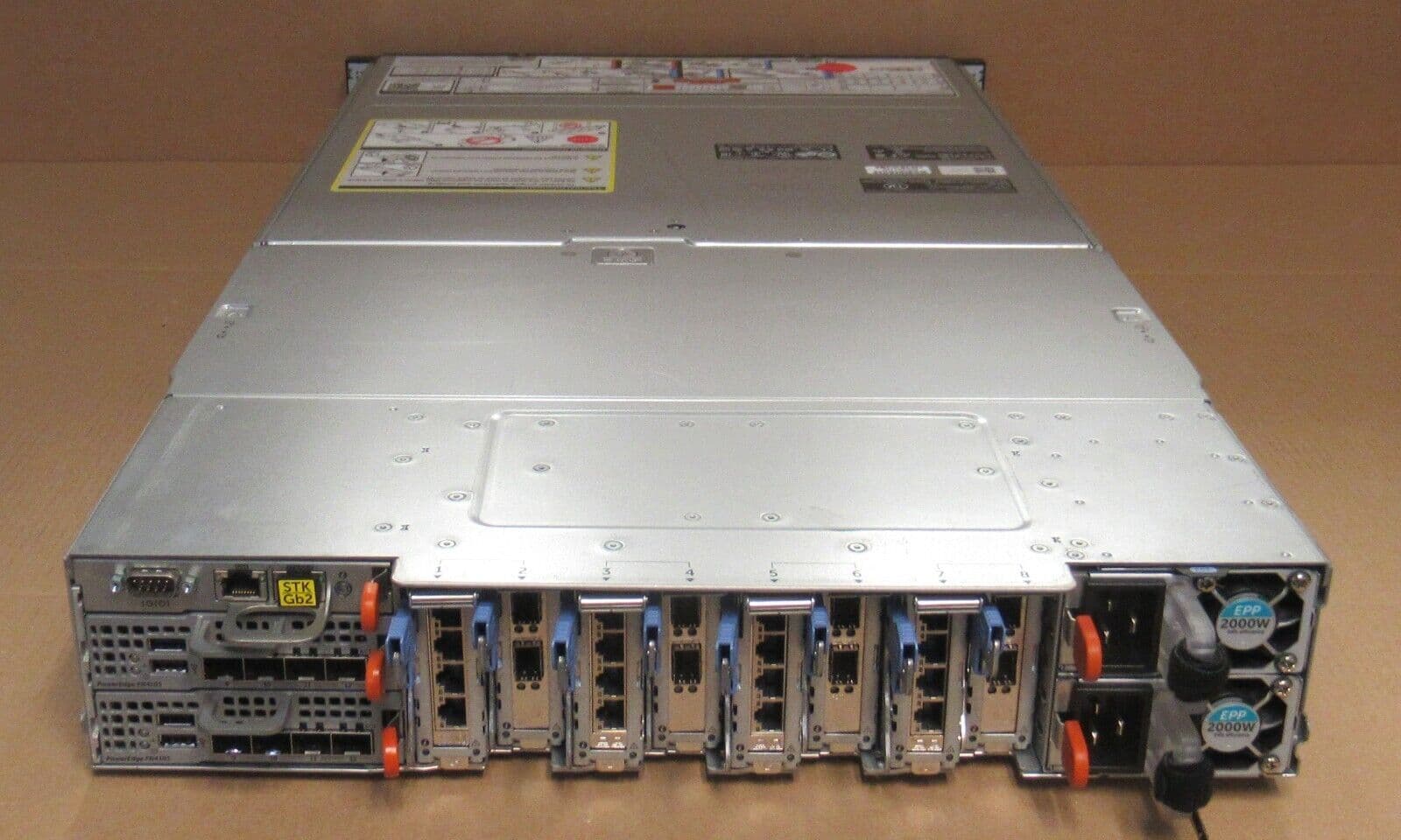 Dell PowerEdge FX2S Switched Chassis 4x FC630 E5-2630v4 1024GB Blade ...