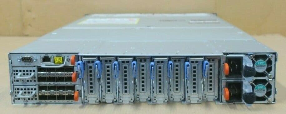 Dell PowerEdge FX2S Switched Rackmount 4-Node Blade Server Chassis 2x PSU