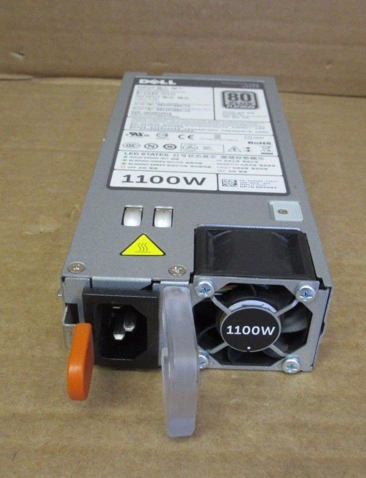 Dell PowerEdge L1100E-S0 Server 1100W Switching Power Supply GYH9V R720 ...