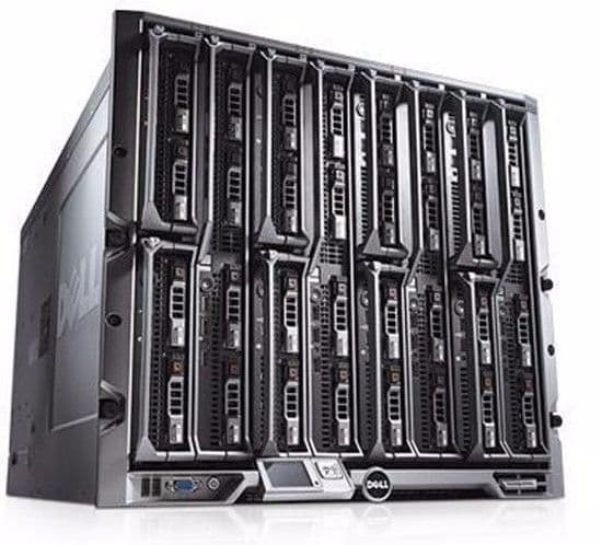 Dell PowerEdge M1000E Chassis 16 x M610 blade Server 32 x Quad-Core ...